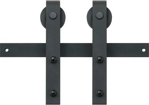 Hardwarová sada posuvných dvířek 2,4 m, 149,7 kg – 004-2,44 M