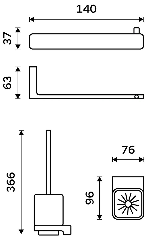 Nimco Sada k WC MAYA - MA set-94KN-26