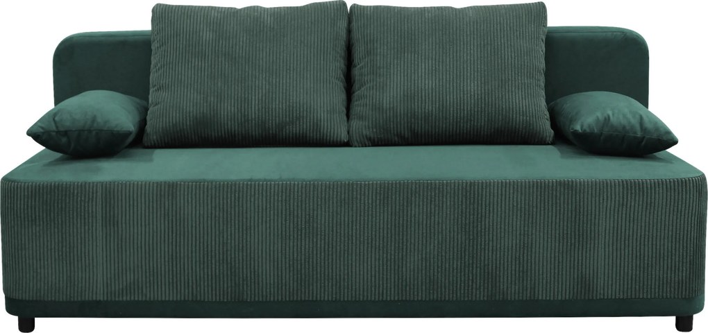 XXXLutz ROZKLÁDACÍ POHOVKA, textil, zelená MID.YOU - Rozkládací pohovky - 001574002905