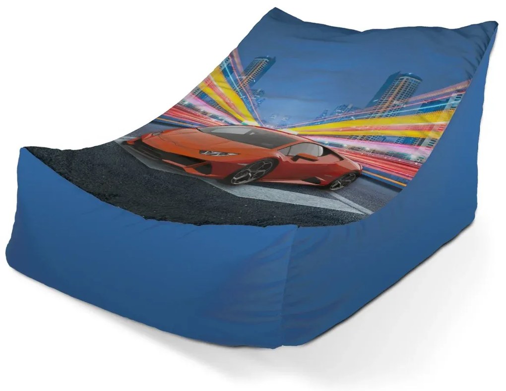 Sablio Sedací vak Lounge Sportovní auto 2 - 120 x 100 x 80 cm