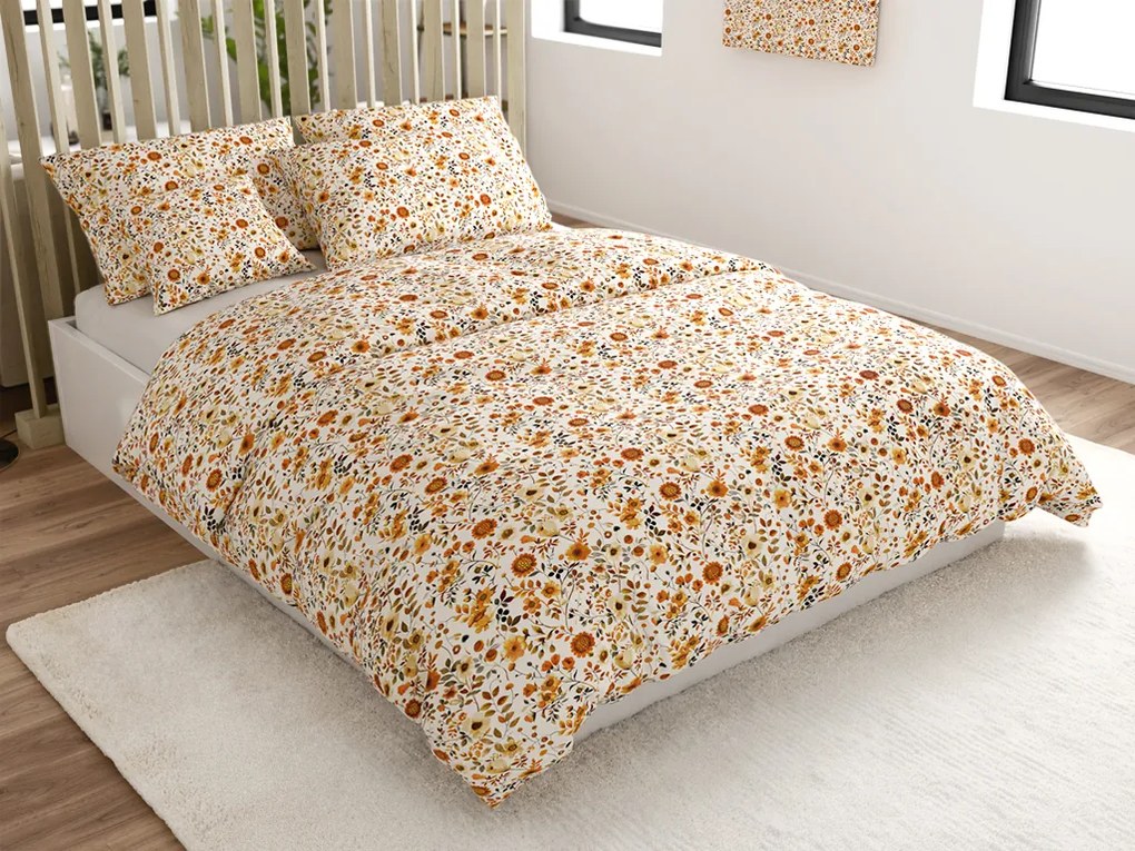 Polybavlněné povlečení AMBERIS POLY barevné Rozměr povlečení: 2 ks 70 x 90 cm | 200 x 220 cm