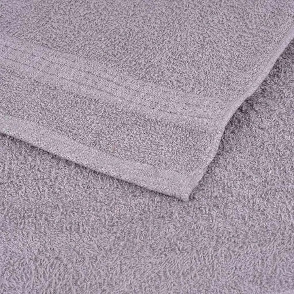 Ručníky do sprchy FROGN 4 ks šedé 70 x 140 cm 360 g/m² 136834