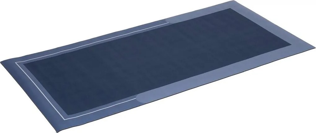Aqualine Aqualine, Koupelnová předložka 60x120cm, absorpční, modrá, PCD012V