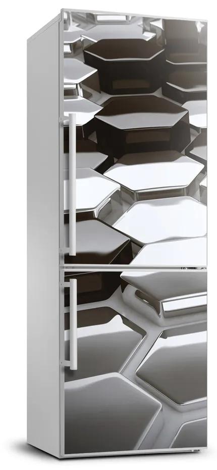 Wallmuralia Nálepka fototapeta lednička Abstrakce 3D 60x180 cm