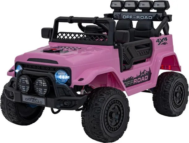 Elektrické autíčko Off-Road CLIMBER růžové