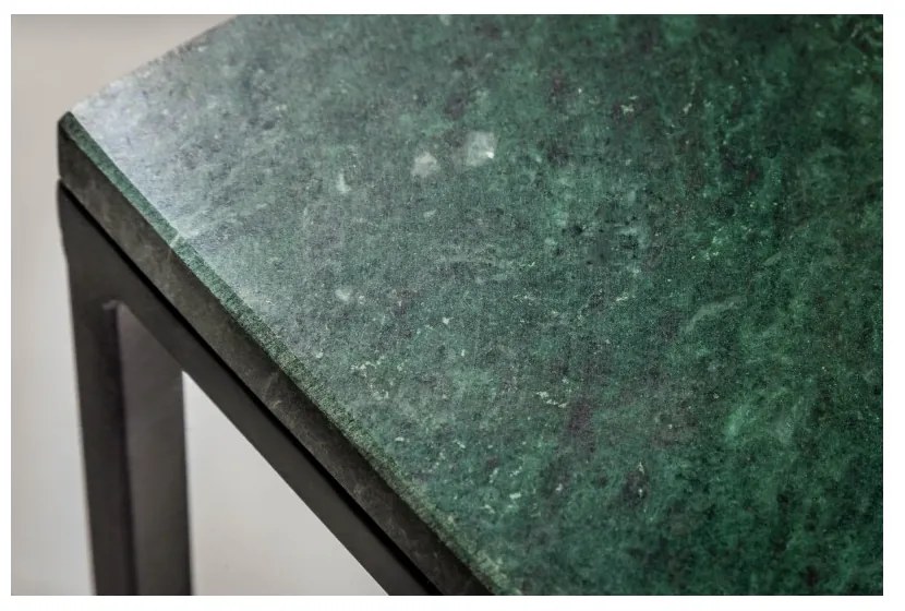 Massive home | Konferenční stolek ELEMENTS NOBLES 50 CM zelený mramor