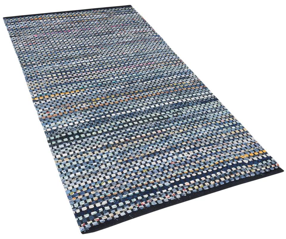 Vícebarevný bavlněný koberec 80x150 cm - ALANYA