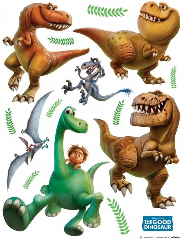 Dekorace na zeď Dinosaurus