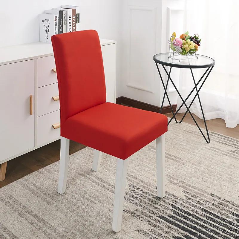 Elastické potahy na jídelní židle (10-20) Barva: Červená