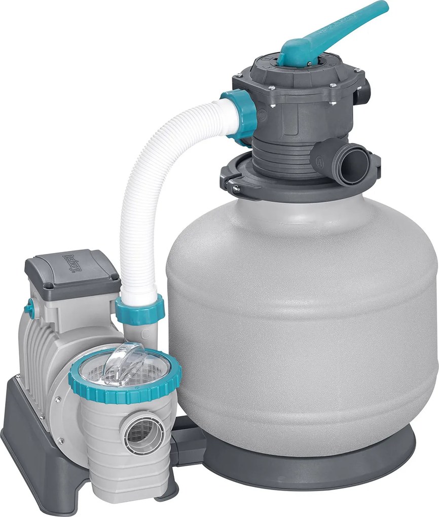 Bestway 58486 bazénové pískové čerpadlo s 11355 l/h a filtračními koulemi pro účinné čištění vody