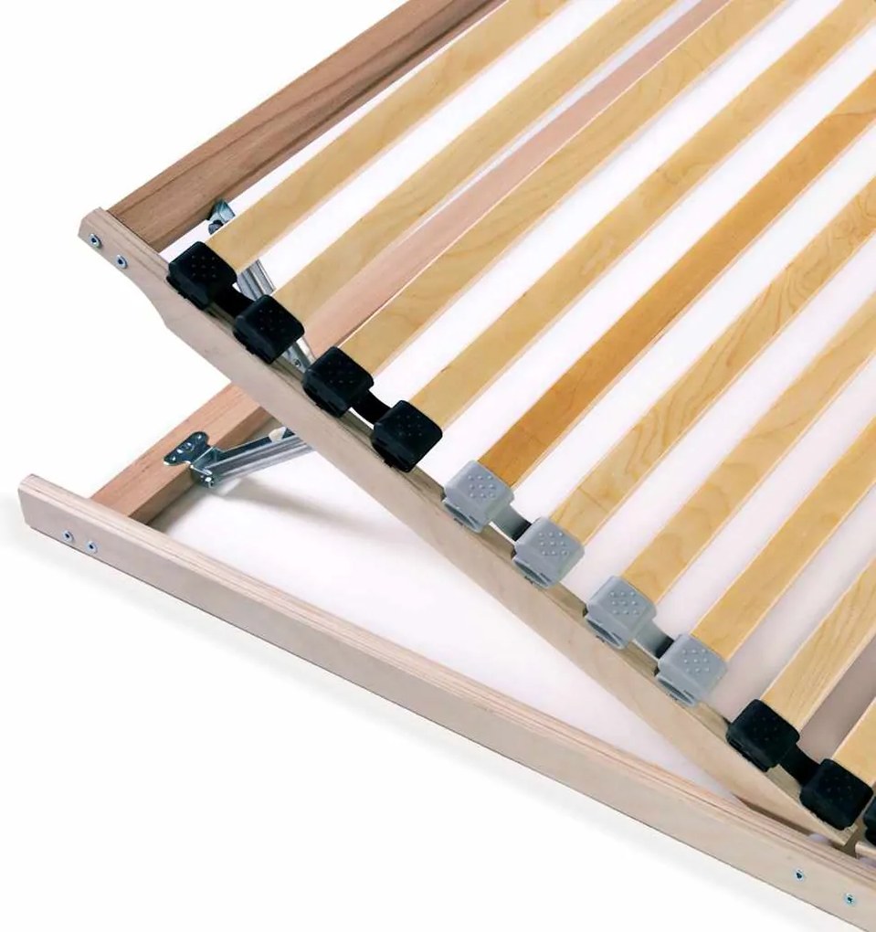 Lamelový rošt postele s 28 lamelami 7 zón 90 x 200 cm 246457