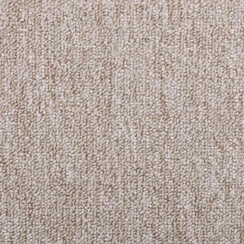 Schodové rohože 30 ks 65 x 24 x 4 cm světle hnědé, půlkulaté, velké 3365751