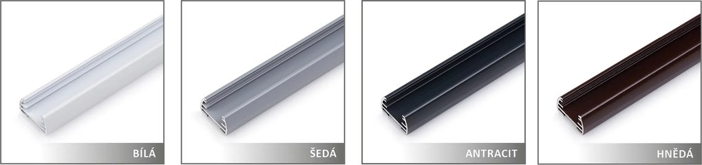 Plisa Termoizolaení plisovaná roleta Steel Silver 112 cm x volitelná výška