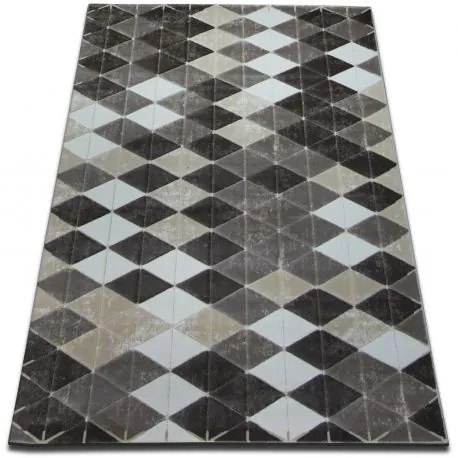 koberec AKRYL YAZZ 7660 Tmavá béžová/Hnědý velikost 133x190 cm | krásné koberce cz