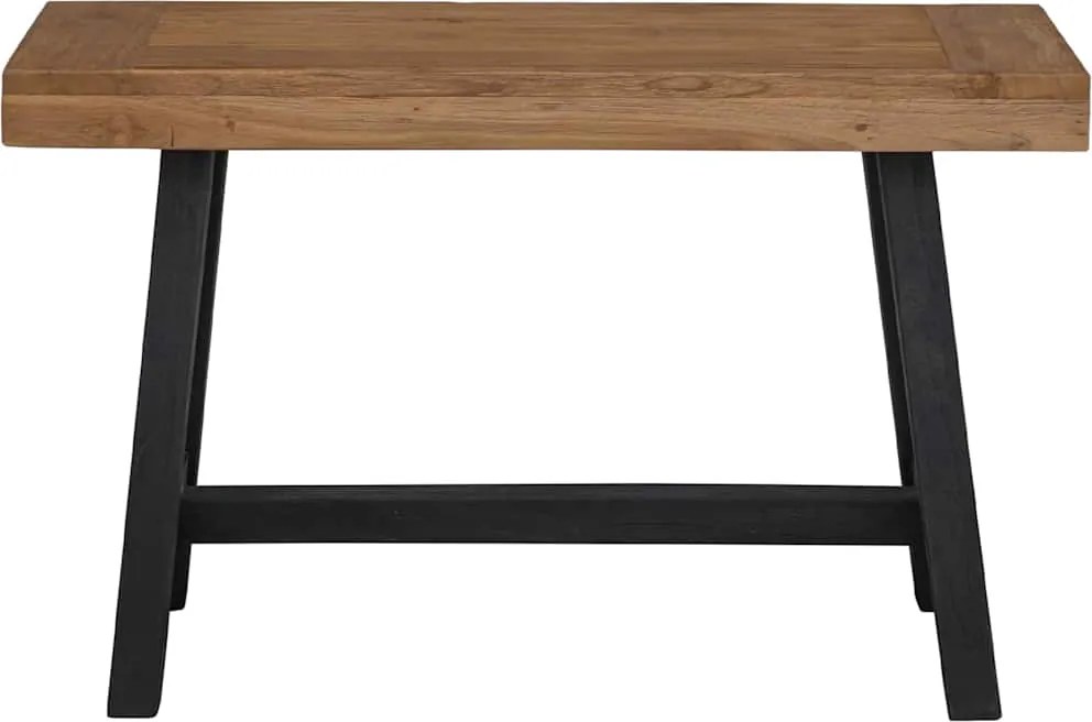 Lavice 110 cm masivní teakové dřevo 340743