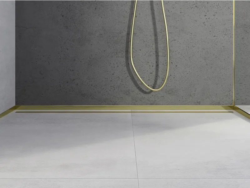 Mexen Line-B lišta 130 cm, zlatá lesklá, 185003130U