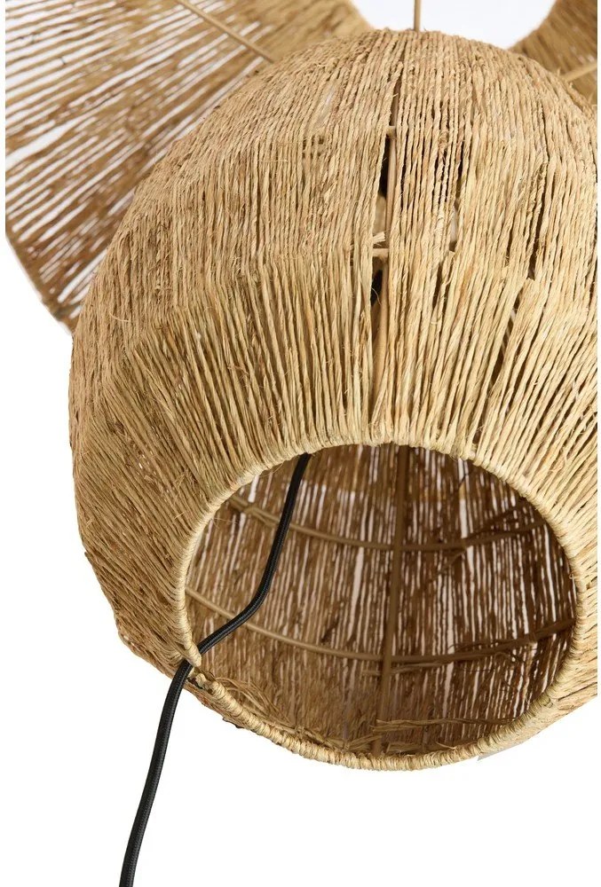 Stolní lampa v přírodní barvě se stínidlem z juty (výška 55 cm) Maruva – Light & Living