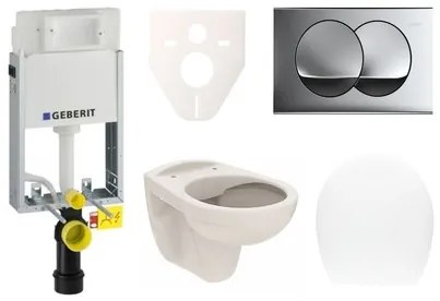 Cenově zvýhodněný závěsný WC set Geberit k zazdění + WC S-Line SIKOGE1U71