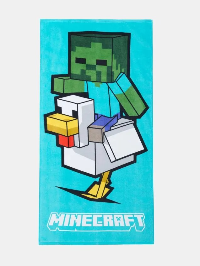 Sinsay - Dětská bavlněná osuška Minecraft - vícebarevná