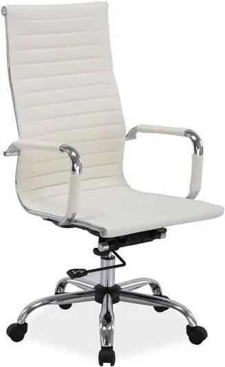 Kancelářská otočná židle Q-040 - béžová