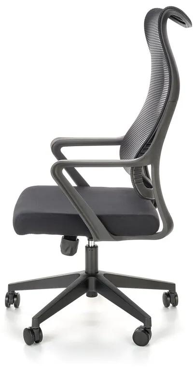 Kancelářská otočná židle LORETO - síť, černá