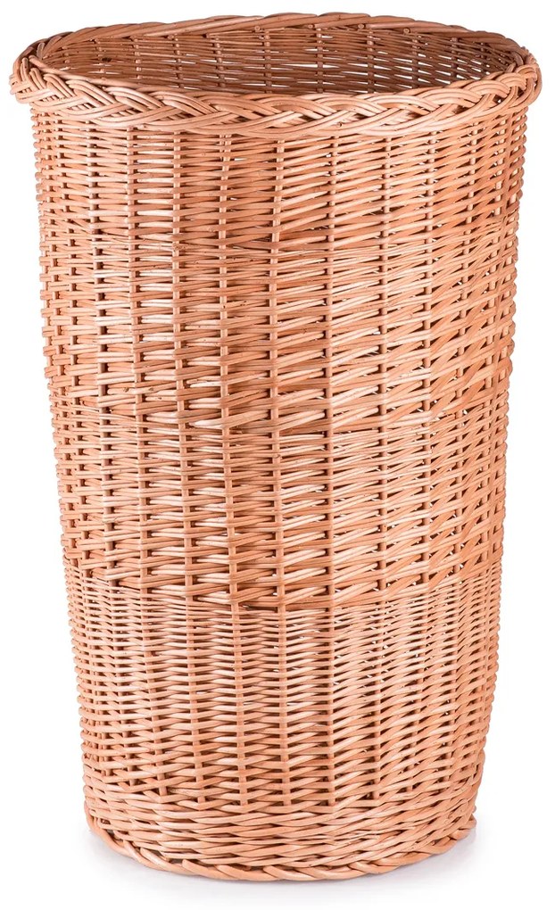 Koš výstavní proutěný. dolní průměr 40/horní průměr 60 x v.80(cm)