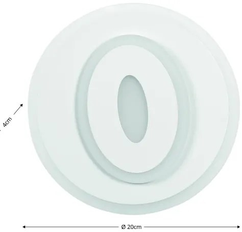 Brilagi - LED Nástěnné svítidlo MODERN MINI LED/26W/230V 3000/4000/6000K