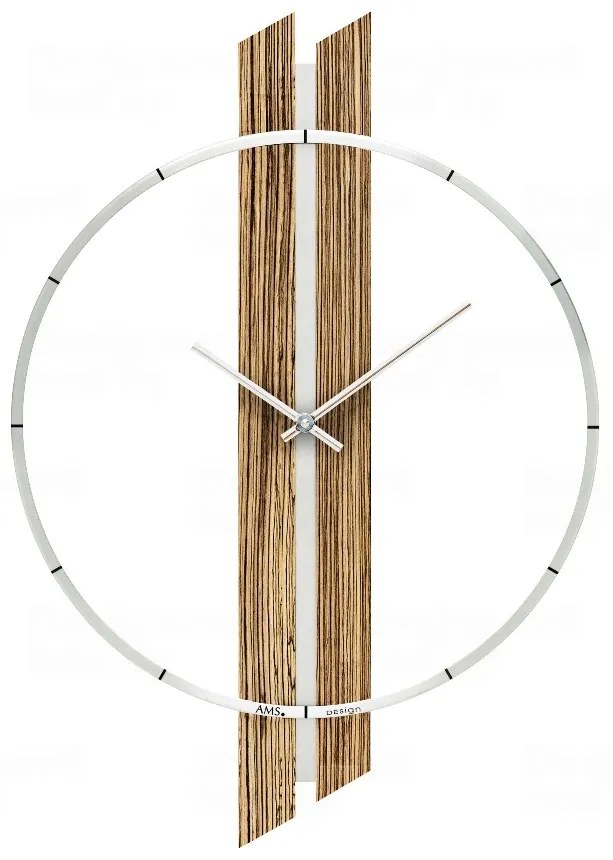 Designové nástěnné hodiny 9606 AMS 55cm