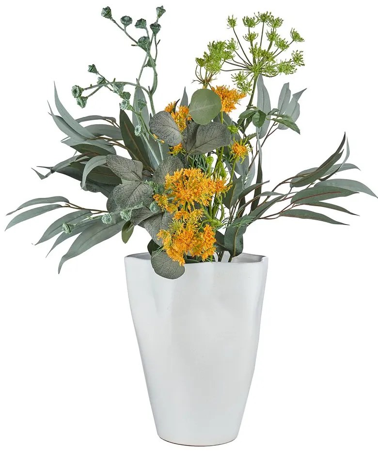 ORGANIC Váza 30 cm - bílá