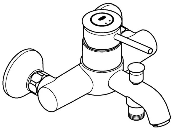 GROHE 23787000 - Vanová baterie START CLASSIC DN 15 lesklý chrom