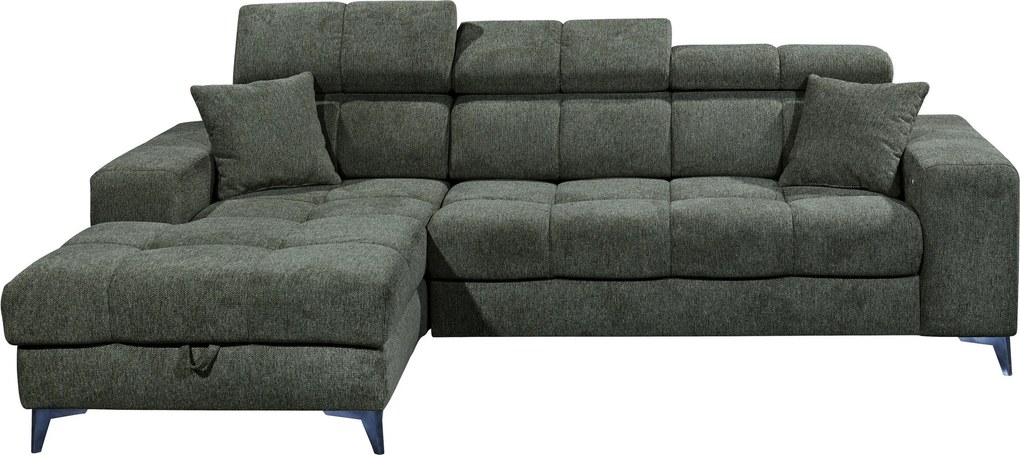 XXXLutz ROHOVÁ SEDAČKA, textil, tmavě zelená MID.YOU - Sedací soupravy - 002220047408