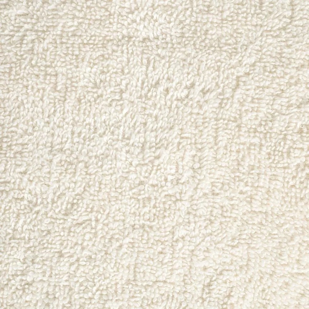Premium ručníky SOLUND 2 ks krémové 80 x 200 cm 600 g/m² 137482