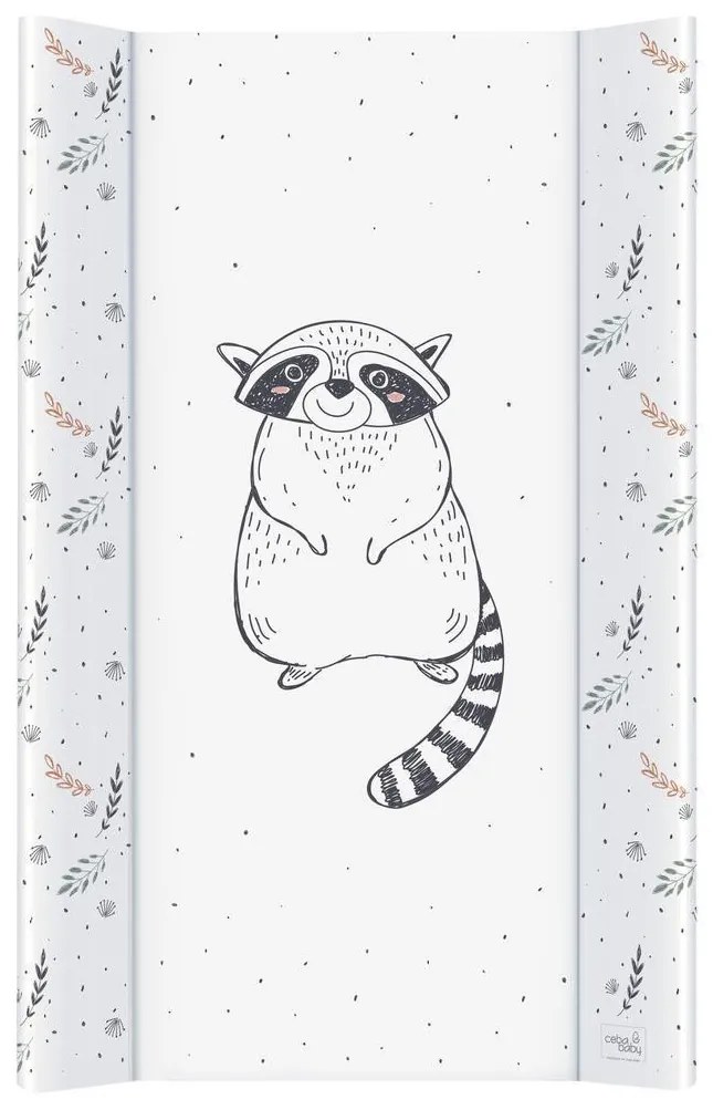 Ceba Přebalovací podložka 2-hranná s pevnou deskou 50x80 cm Comfort Raccoon