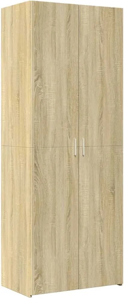 Skříň highboard dub sonoma 70 x 42,5 x 185 cm kompozitní dřevo 3281429