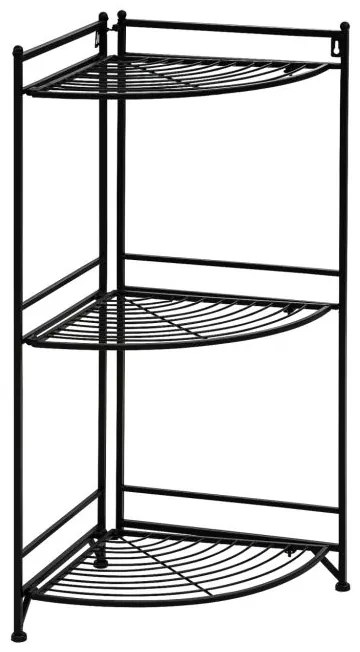 Stilista 88782 STILISTA Rohový stojan na rostliny, 81 x 35 x 35 cm