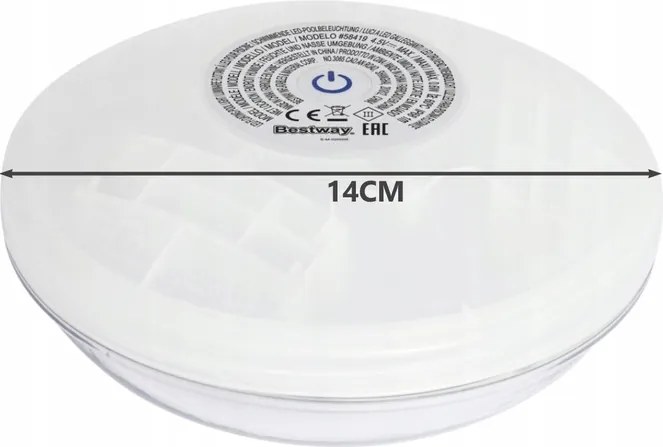 LED osvětlení do bazénu - ø 14 cm
