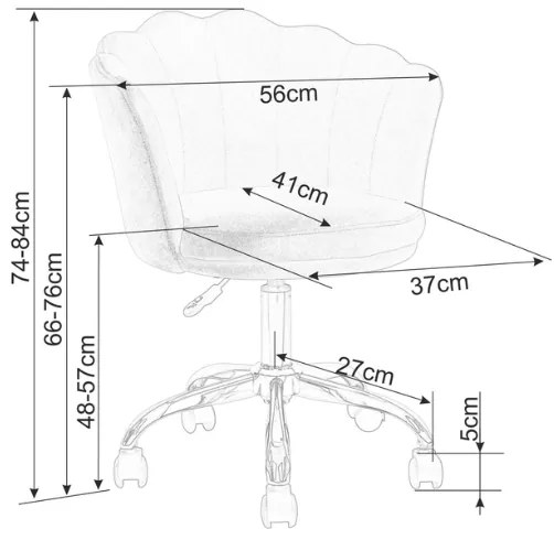 Kancelářské křeslo ROSE Signal