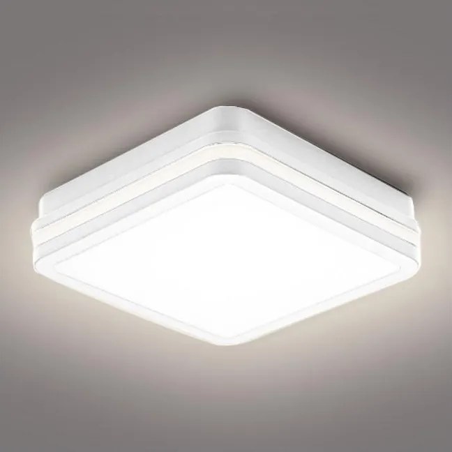 Brilagi - LED Venkovní svítidlo BENE LED/24W/230V 26x26 cm bílá IP54