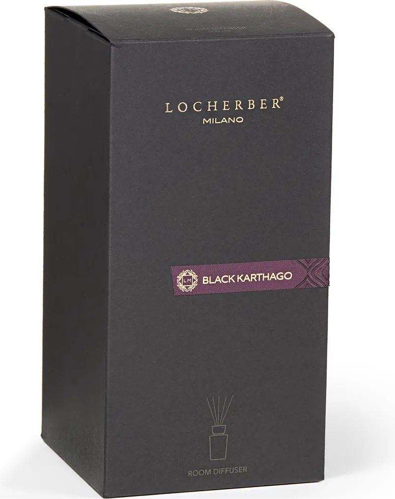 Locherber Milano difuzér Black Karthago Objem: 1 l