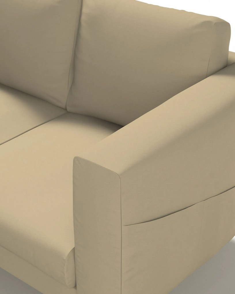Potah na pohovku IKEA Norsborg 2-místná barva béžová