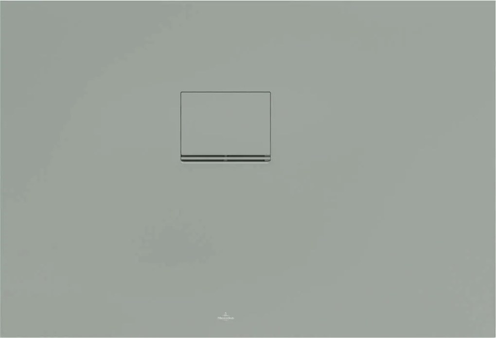 Villeroy & Boch Squaro Infinity - Sprchová vanička, 110x75 cm, Morning Green UDQ1175SQI2LV-R8