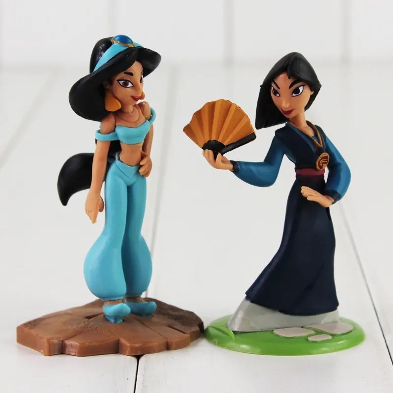 Figurky Disney Princezny z pohádek 6 ks