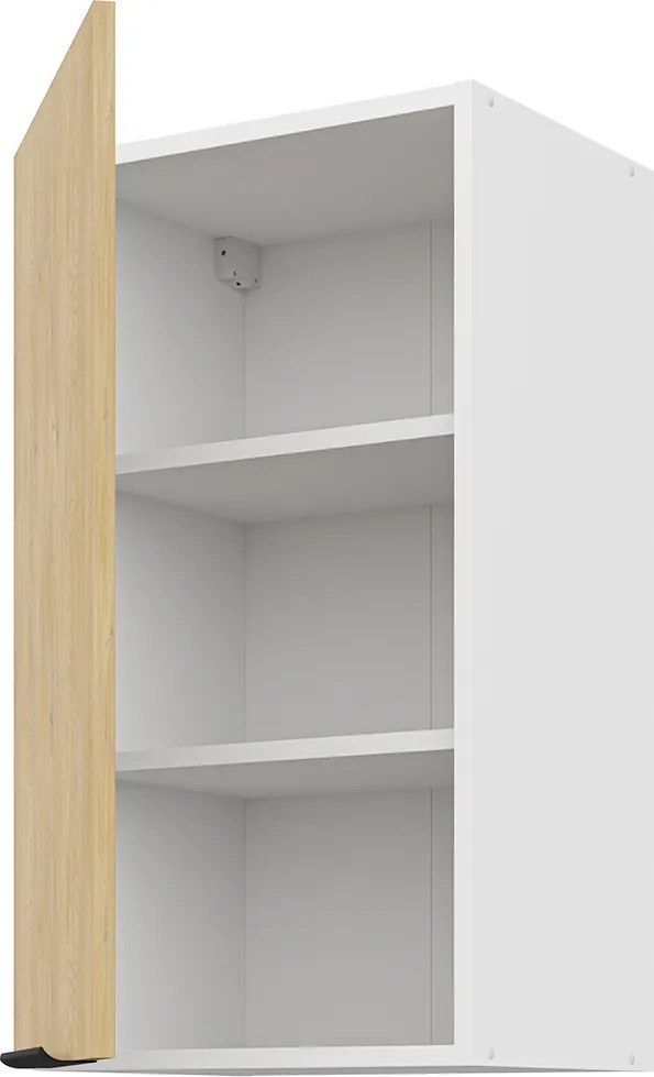 CREMONA bc | horní skříňka 40 G-72 1F policová | 40 cm | bílá/cremona