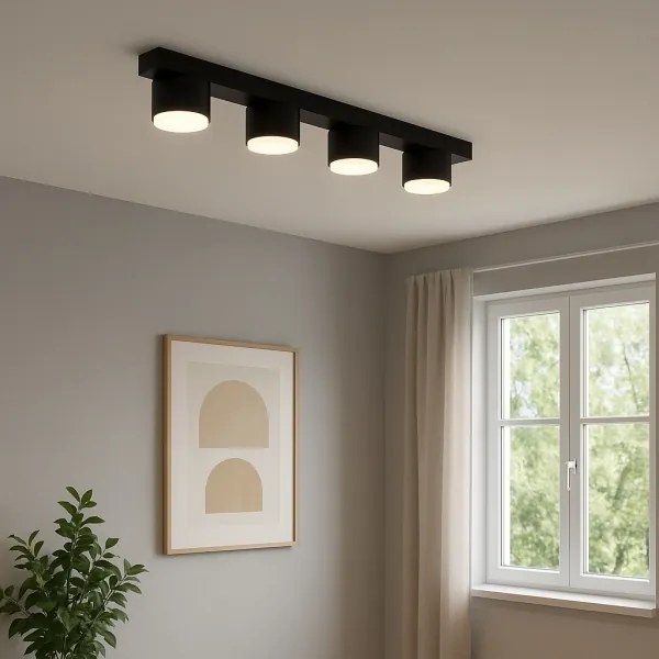 Brilagi - LED Bodové svítidlo MONO 4xGX53/30W/230V černá