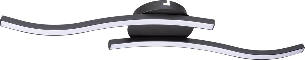 XXXLutz STROPNÍ LED SVÍTIDLO, 55,5/12/7 cm Novel - Stropní svítidla - 004760002101