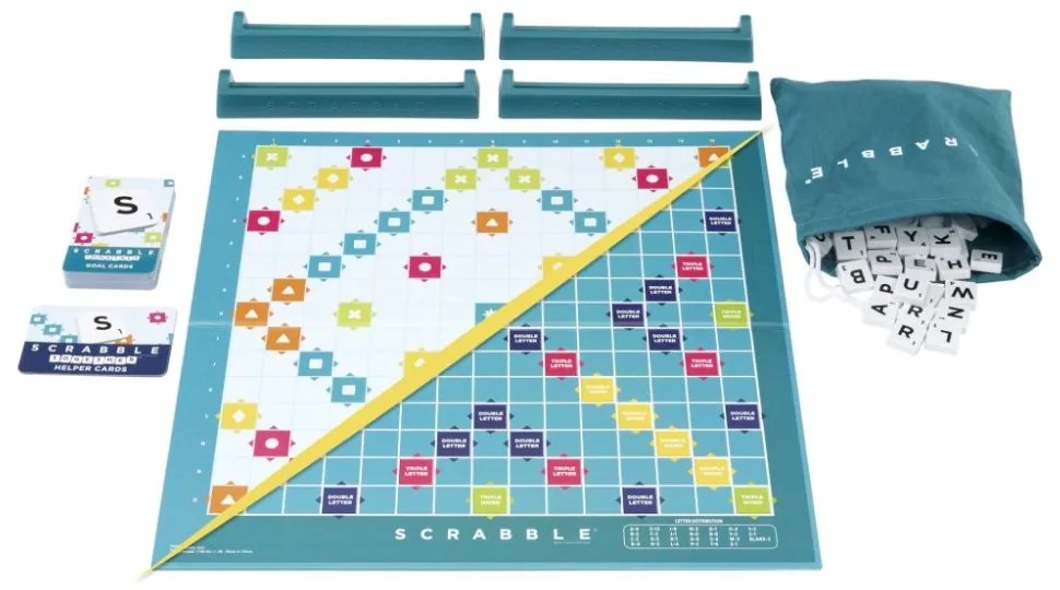Mattel Scrabble original CZ