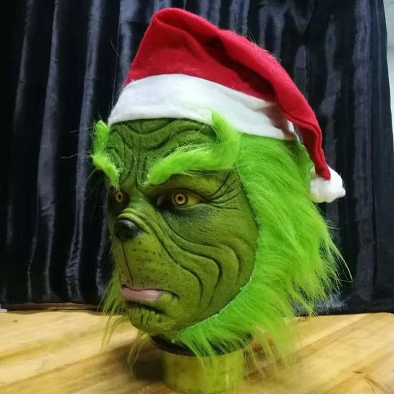 Maska Grinch Santa