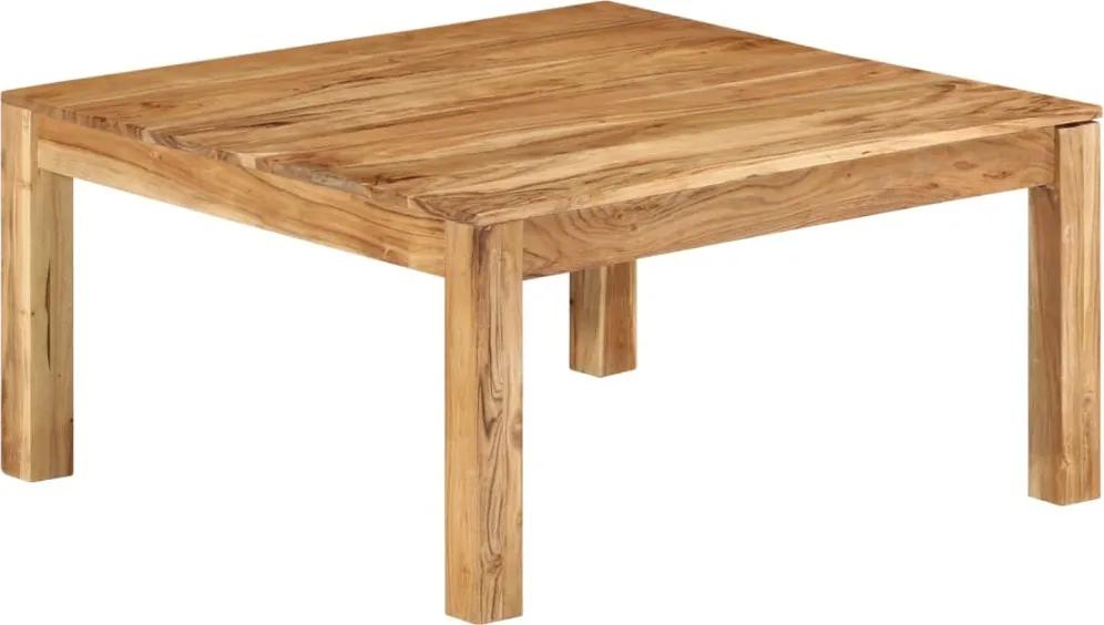 vidaXL Konferenční stolek 80 x 80 x 40 cm masivní akáciového dřevo [338031]