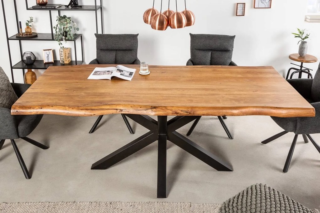 Designový jídelní stůl Massive Nature 220 cm akácie