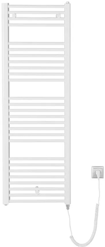 Aqualine, DIRECT-E elektrické topné těleso, rovné, 450x1320 mm, 400W, bílá, ILE34T